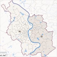 Köln Postleitzahlen-Karte PLZ-5 Vektorkarte - grebemaps® B2B-KartenShop ...